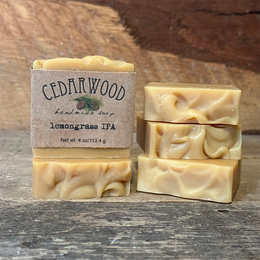 Why You Want Beer in Your Soap– Cedarwood Soap